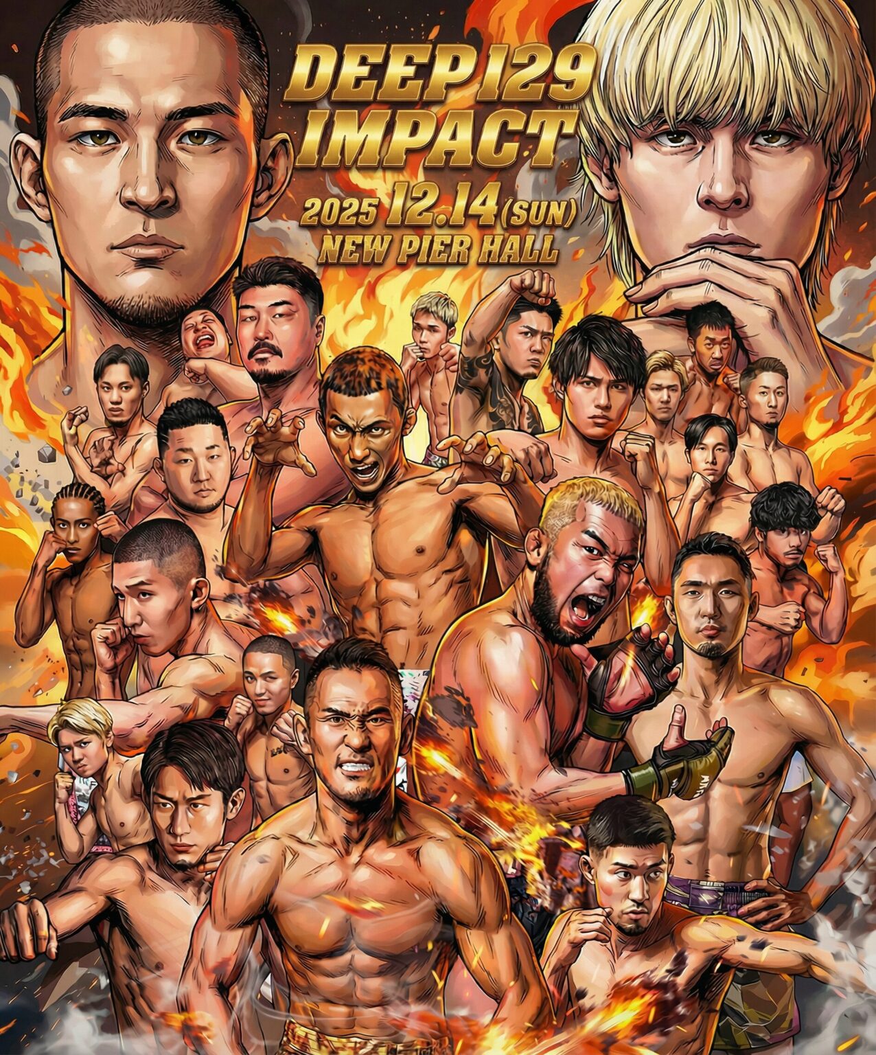DEEP 129 IMPACT｜試合結果まとめ｜MMA試合結果・速報・ニュース｜戦績ビジュアライザー